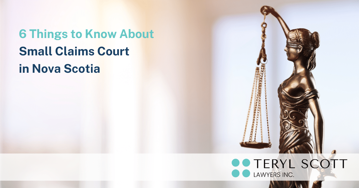 6 things to know about Small Claims Court in Nova Scotia